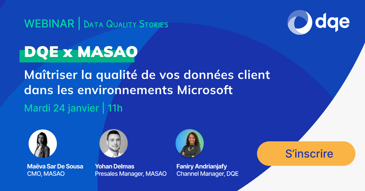 Webinar DQE x MASAO